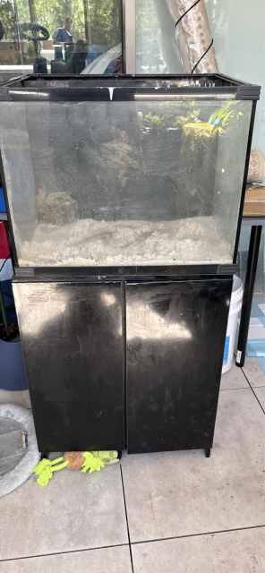 All in one fish tank with stand and filter media | Pet Products ...