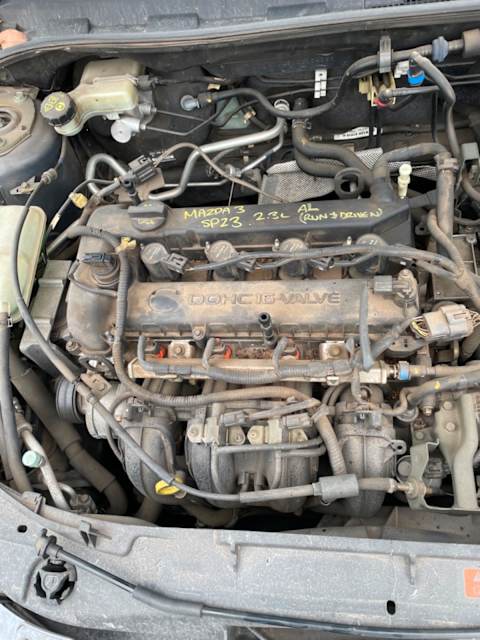 ENGINE 2/2004 MAZDA 3 BK SP23 2.3LTR L3-VE 4CYL AUTO PETROL FWD ...