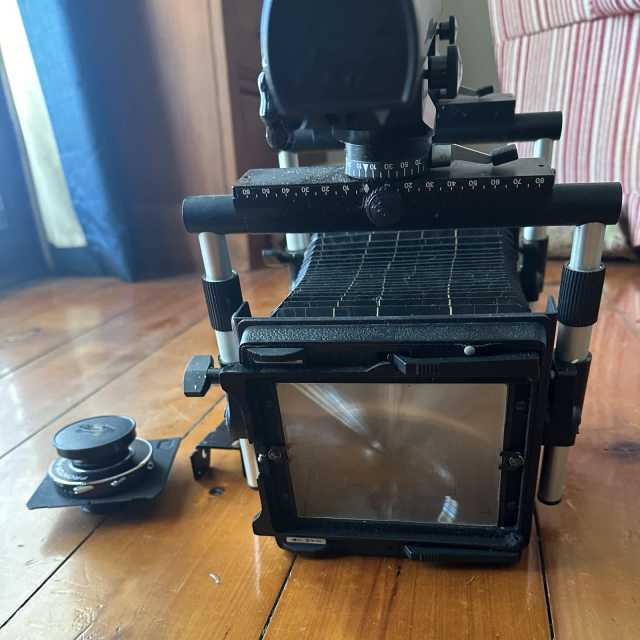 Vintage Linhof Kardan Super Color ST Camera, Schneider Optik Lens - Non ...