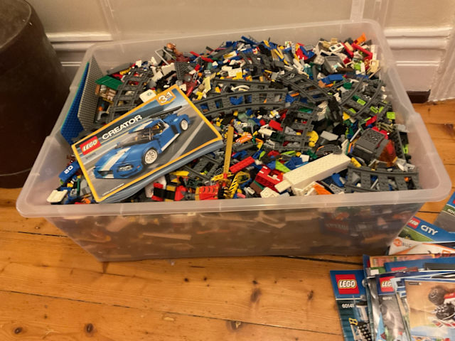 Big box of lego with heaps of instructions - Toys - Indoor in ...