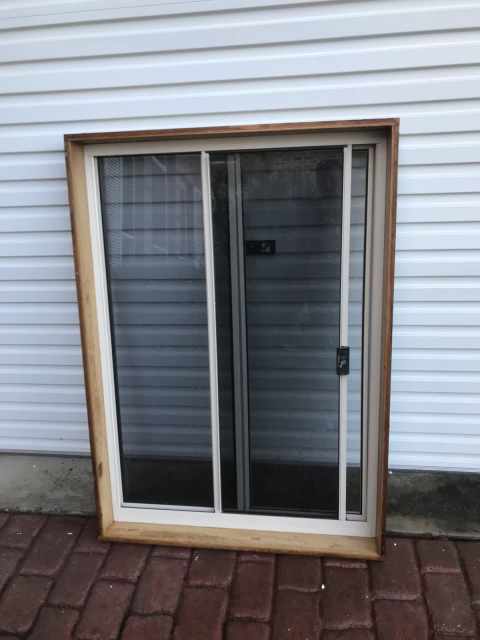 Sliding window with tinted glass (W-890 H-1240) | Building Materials ...