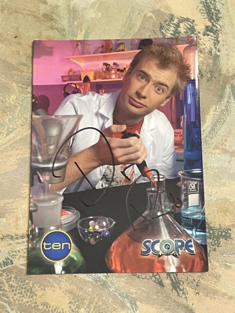 Scope tv show channel 10 autographed $5 each | Collectables | Gumtree ...