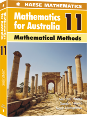 Mathematics for Australia 11 - Mathematical Methods. Softcover Book ...