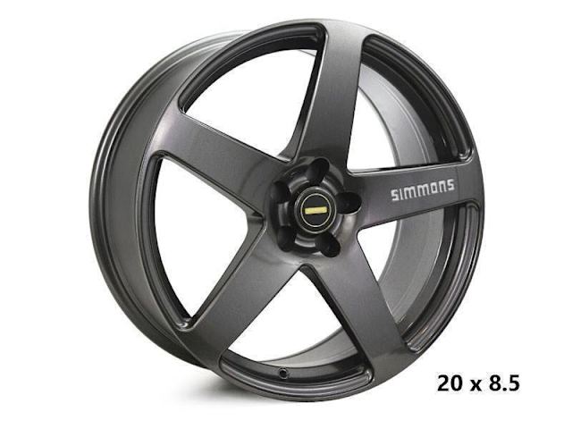 20 Inch Simmons FRC Hyper Wheels & Tyre Ford BF FG FGX G6 G6E XR6 ...