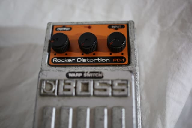 Vintage Boss PD-1 Guitar Rocker Distortion Pedal with Warp Switch 1980 ...