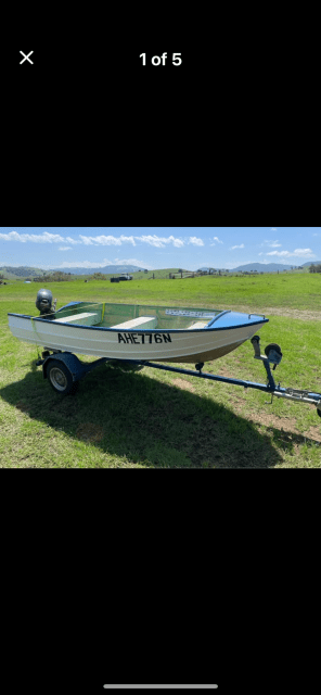 Tinnie. Old school very solid build. | Tinnies & Dinghies | Gumtree ...
