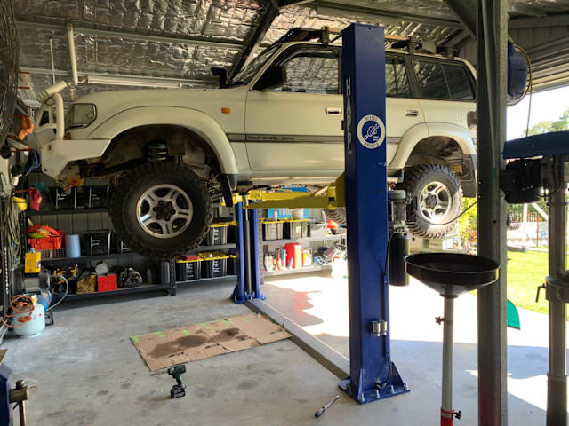 SALE! Happ30P Quality 2 post 240v Floor Plate Car Hoist BRIS/post ...