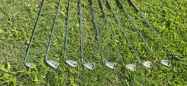 Set of shark golf clubs bs at Merrimac - Golf in Merrimac QLD | Gumtree ...