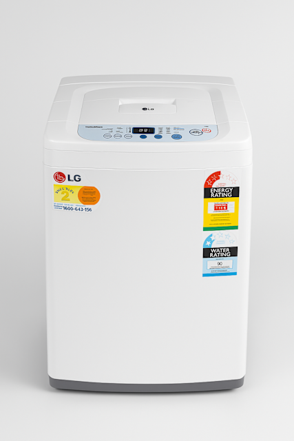 LG Fuzzy Logic 5kg Top Load Washing Machine TurboDrum - Washing ...