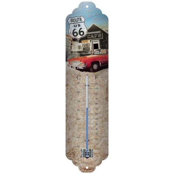 Route 66 Metal Thermometer Licensed - Made in Germany | Collectables ...