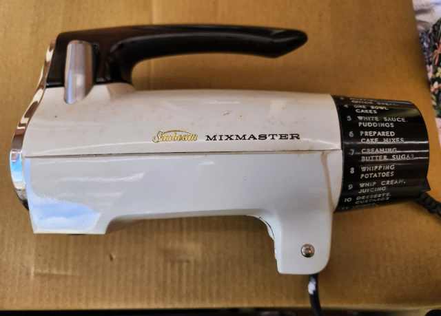 Sunbeam mixmaster mx100 kitchen mixer vintage retro New unused. Still ...