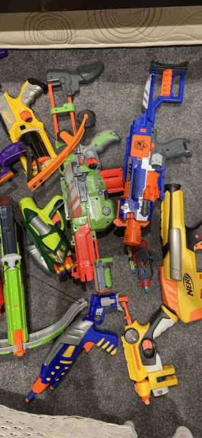 Nerf gun pack - Toys - Indoor in Forestdale QLD | Gumtree Australia