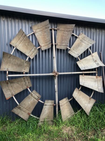 Windmill Wheel 8 foot IBC wheel made in Brisbane | Other Home & Garden ...