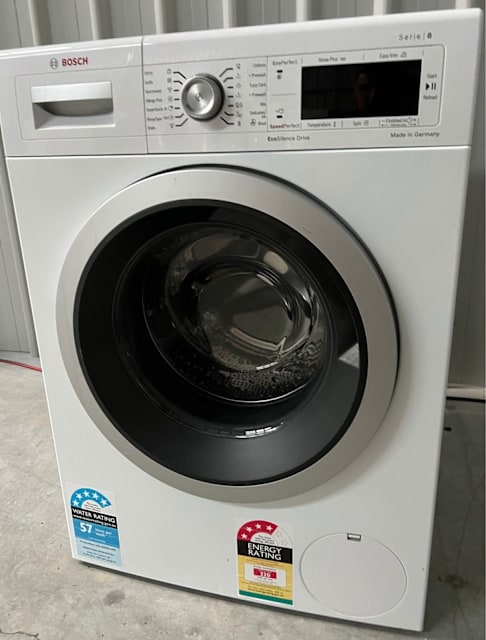 German made Bosch series 8 washing machine works perfect can deliver ...