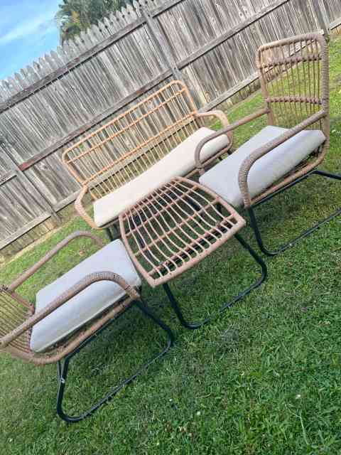 4 Piece Outdoor wicker set - Outdoor Dining Furniture in Alexandra ...