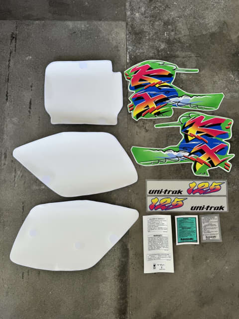 Kawasaki 1993 KX125 Decal Set / Sticker Kit | Motorcycle & Scooter ...