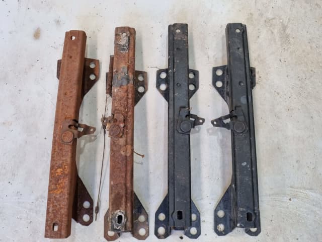 Holden hq hj hx hz bucket seat runners | Auto Body parts | Gumtree ...
