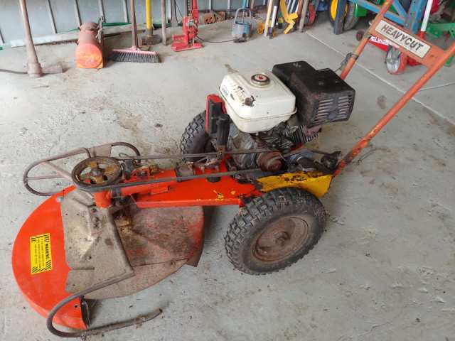 Heavycut mower/slasher self propelled wallk behind - Lawn Mowers in ...