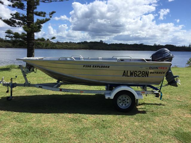 Quintrex 390 Outback Explorer | Tinnies & Dinghies | Gumtree Australia ...