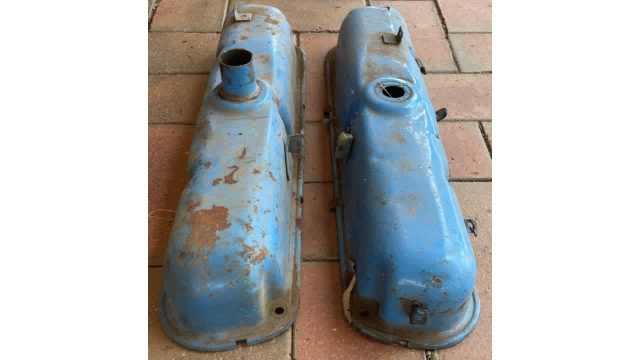 CHRYSLER VALIANT V8 318 340 360 ORIGINAL VALVE ROCKER COVERS MOPAR ...