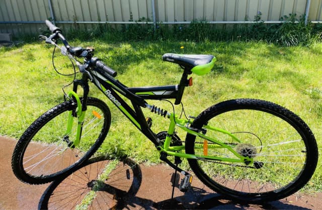Repco 70 cm dual suspension mountain bike with helmet & lock | Men's Bicycles | Gumtree ...
