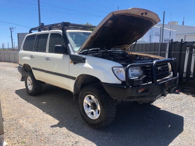 TOYOTA LANDCRUISER HZJ105R R151F MANUAL GEARBOX NO TRANSFER CASE ...