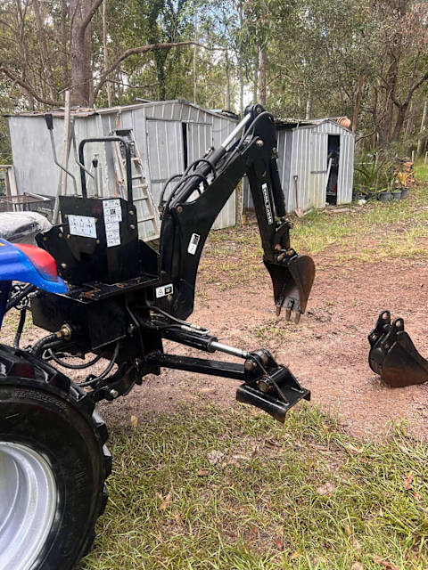 Tractor slasher backhoe | Farming Vehicles | Gumtree Australia Noosa ...