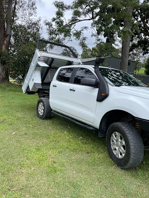 2018 Ford Ranger TIPPER TRAY XLS 2.2 (4x4) (5 YR) 6 SP MANUAL CREW CAB ...