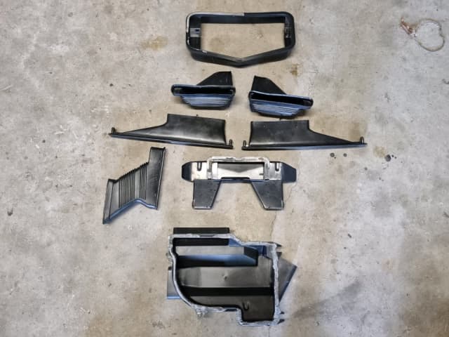 HOLDEN VH COMMODORE AIR CONDITIONING HEATER FRESH AIR VENT DUCT DUCTS ...