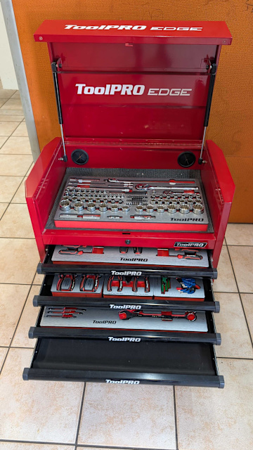 ToolPro Edge Tool Chest 4 Drawer with 6 Tools Kits - Tool Storage ...