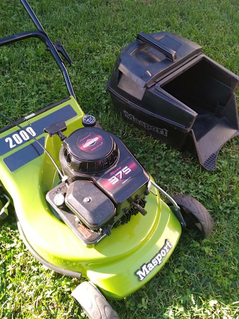 MOWER MASPORT PRESIDENT 375 4 ST 2000 B& S MULCH & CATCH EX CON - Lawn Mowers in Baulkham Hills ...