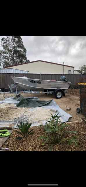 Quintrex fishnipper Yamaha 15hp | Tinnies & Dinghies | Gumtree ...