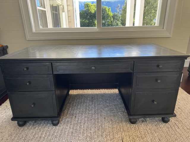Desk - restoration hardware zinc desk - Desks in Numinbah Valley QLD ...