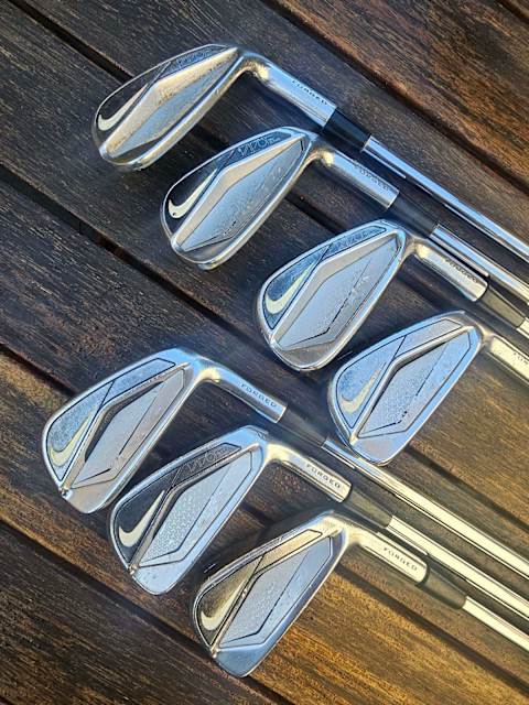 Golf Irons - Nike Vapor Pro Combo 4-PW with KBS XStiff - Golf in ...