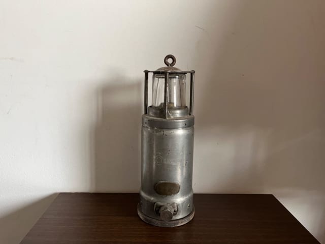Antique/vintage miners lamp Oldham Type F | Antiques | Gumtree ...
