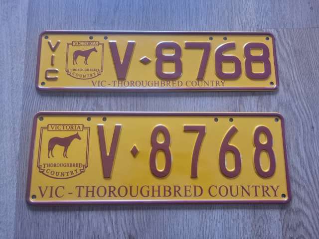 FS: Rare Victorian Personalised Number Plates / V8768 | Other ...