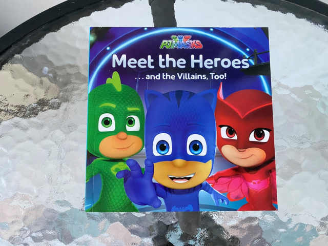 PJ Masks Meet the Heroes and the Villains Too Owlette Gekko Kids Book ...