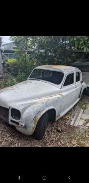 Cyclops Rover 1951 p4 75 suicide door restoration project classic car ...