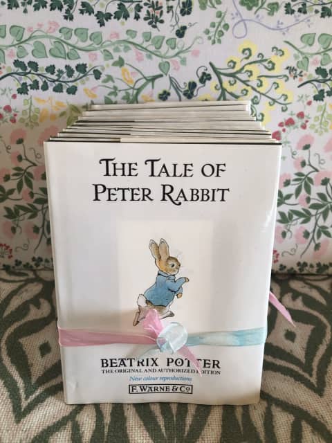 BEATRIX POTTER - The Original Illustrated Peter Rabbit 12 Book Set ...