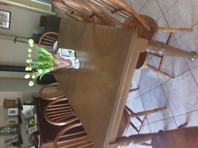 Wooden dining table - Dining Tables in Fremantle WA | Gumtree Australia