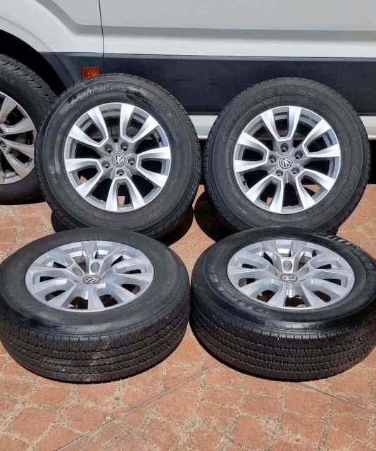 VW AMAROK ALLOY WHEELS 17INCH 2021 GENUINE FIT VW T5 T6 CRAFTER VAN ...