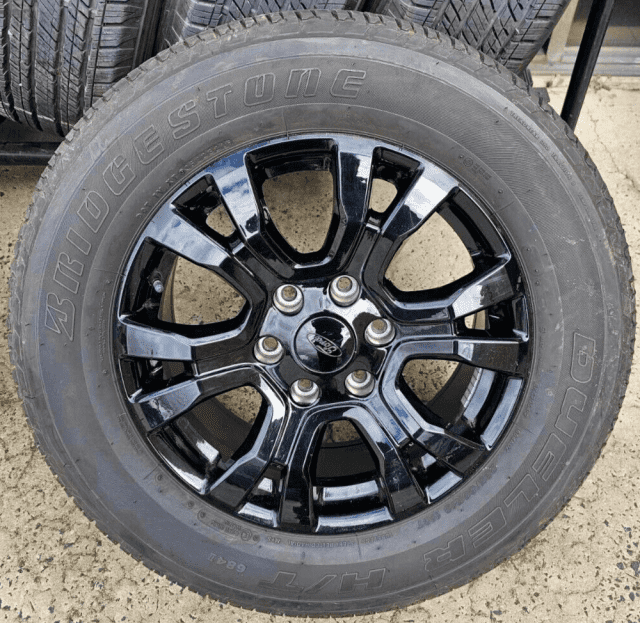 4x 18 Genuine Ford Ranger WILDTRAK Black Wheel & Tyre Package- 18x8 ...