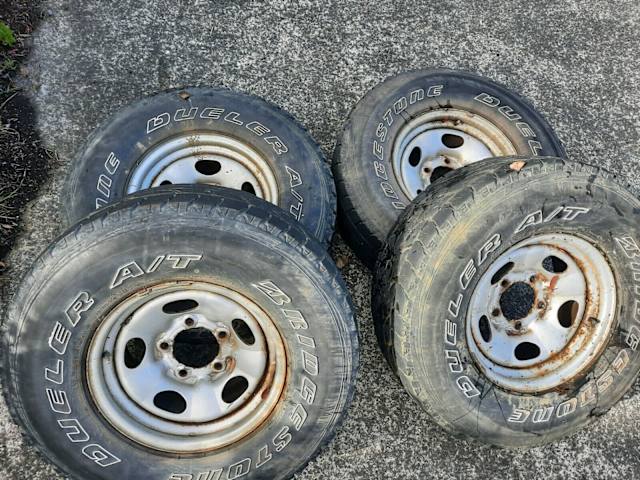 Landcruiser 100 series rims tyres | Wheels, Tyres & Rims | Gumtree ...
