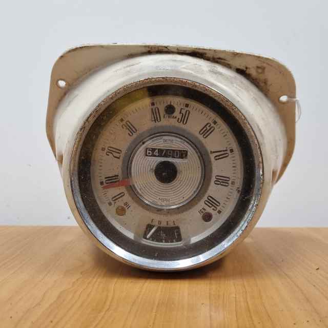 Vintage SMITHS Speedometer 90mph SN4480 100 Morris Minor in mount Unte ...