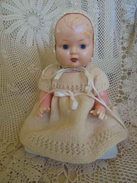VINTAGE OK KADER HONG KONG SMALL BABY DOLL 30CM 3510 1/4 DRESSED RARE ...