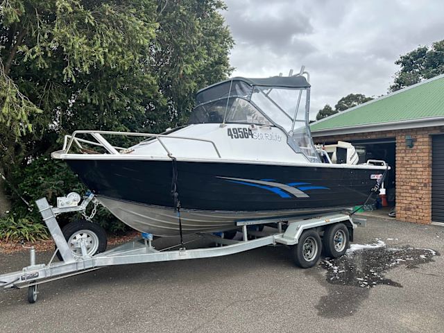 1995 Quintrex 575 Sea Raider | Motorboats & Powerboats | Gumtree ...