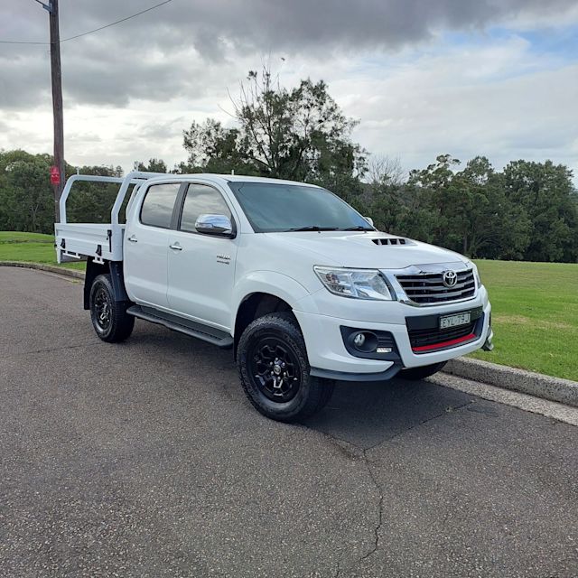 2014 TOYOTA HILUX SR5 BLACK (4x4) 5 SP AUTOMATIC DUAL CAB P/UP | Cars ...