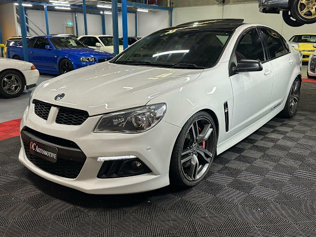 2015 Holden Special Vehicles ClubSport Gen F MY15 R8 White 6 Speed Manual Sedan | Cars, Vans ...