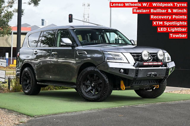 2020 Nissan Patrol Y62 Series 5 MY20 TI Grey 7 Speed Sports Automatic ...