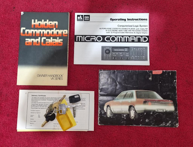 1984 Holden Commodore VK Calais IN AUCTION AT LLOYDS Coppertone 3 Speed ...